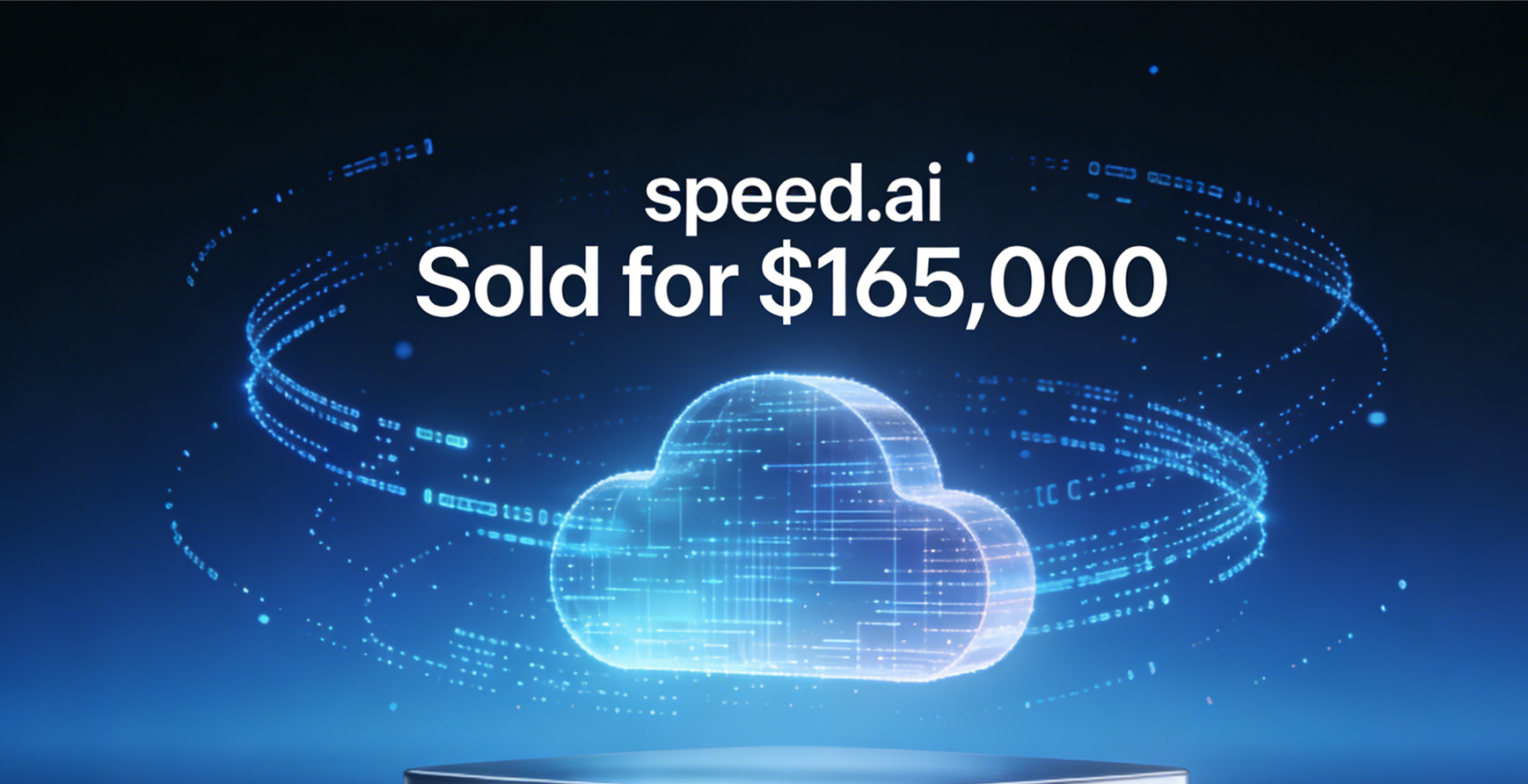 speed.ai Sold for $165,000: A Metaphorical Representation of Speed and ...