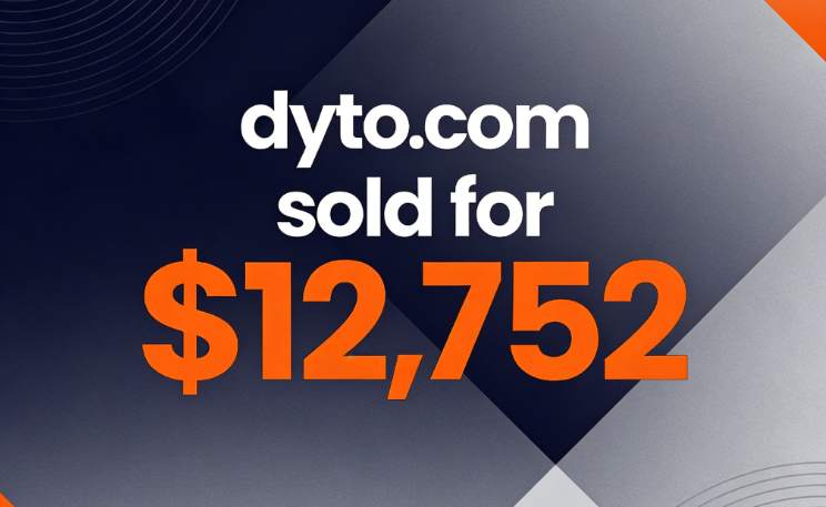 dyto.com sold for $12,752, carrying an aura of credibility and ...