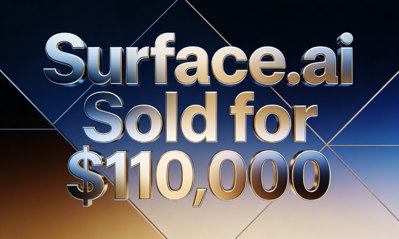 The Future of Intelligent Interaction! Surface.ai Sold for $110,000 ...