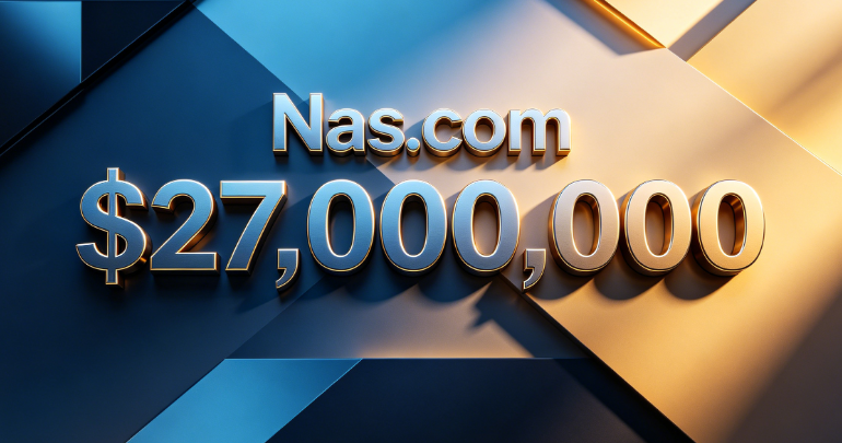 From a $1.25 Million Domain Name to a $27 Million Funding Round: Nas ...